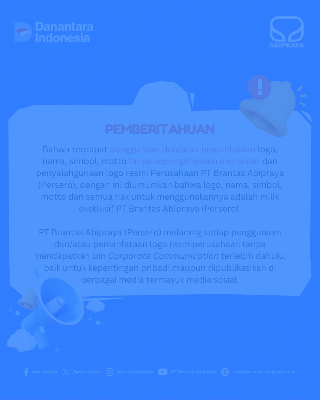 Home Page | Brantas Abipraya